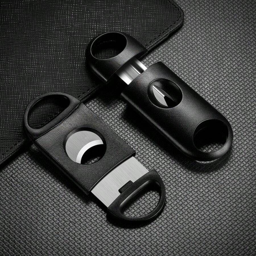 Cigar Cutter 3-Piece Tool Kit, Portable Cigar Knife, Sharp Cigar ...