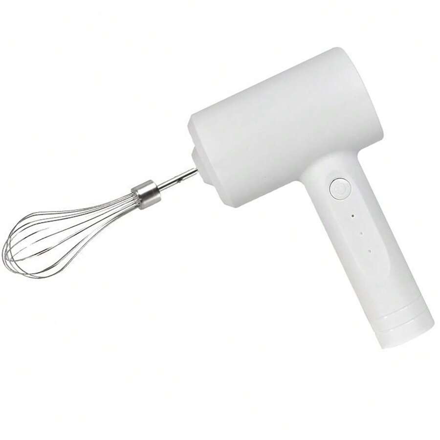 Fully Automatic Wireless Stainless Steel Handheld Electric Egg Beater | SHEIN