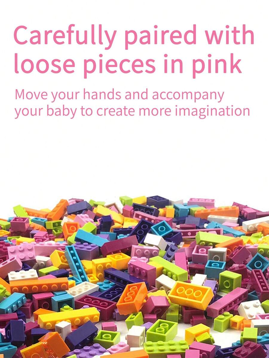 2000pcs Kids DIY Assembly Micro Granule Building Block Toy Set - Bagged ...