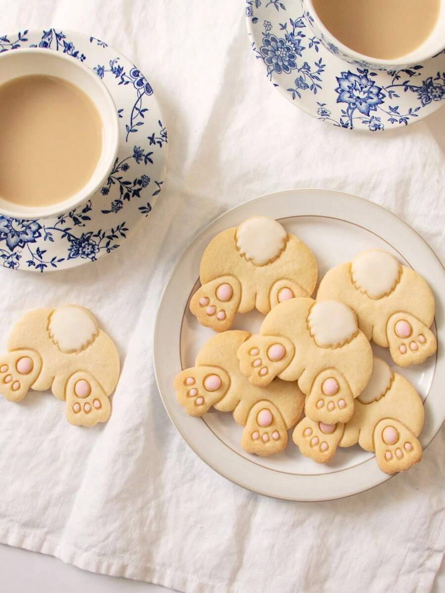 Oster-Cartoon-Küken, Hase, Ei-Design Stempel Form, Oster-Stempel ...