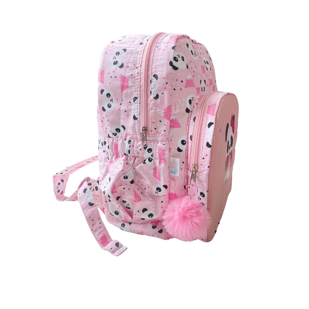 Alan Pierre Mochila Infantil Personalizada - Panda Rosa - Alan Pierre ...