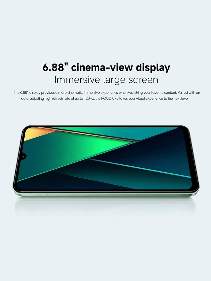 Xiaomi POCO C75 NFC Smartphone 6GB+128GB Global Version Helio G81-Ultra ...