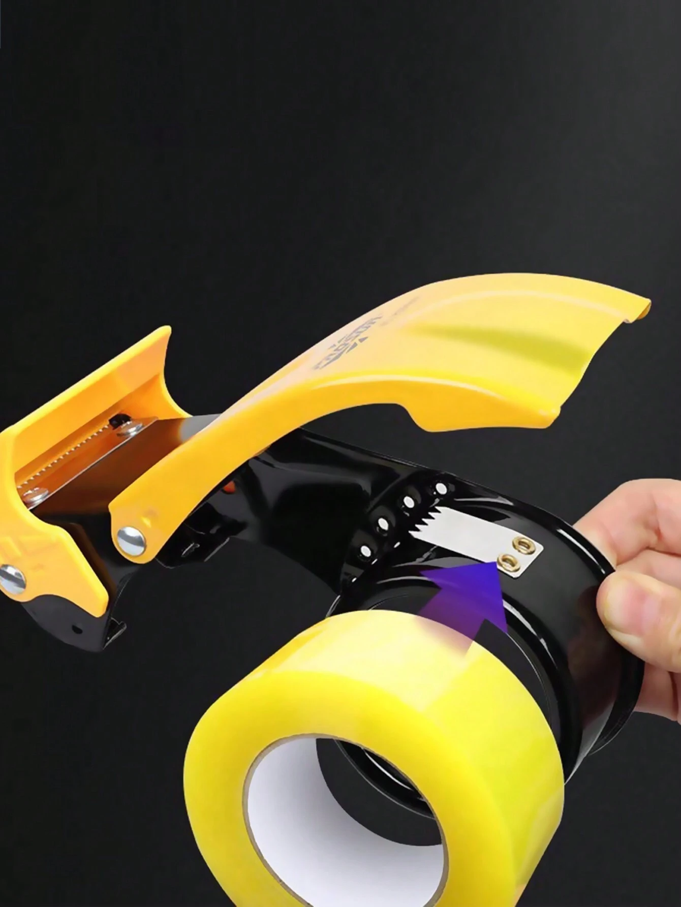 Upgraded 5cm Wide Metal Thickened Packing Tape Cutter And Dispenser ...