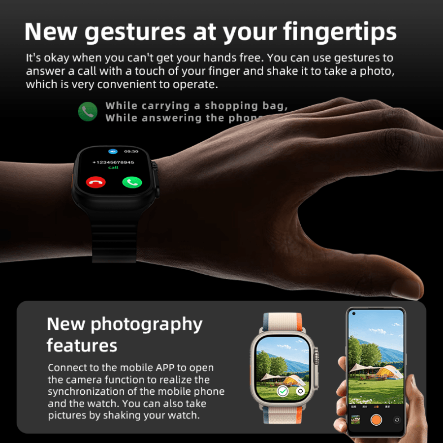 DIONA Smartwatch Lite3 con supporto per Dynamic Island V1.0, schermo a ...