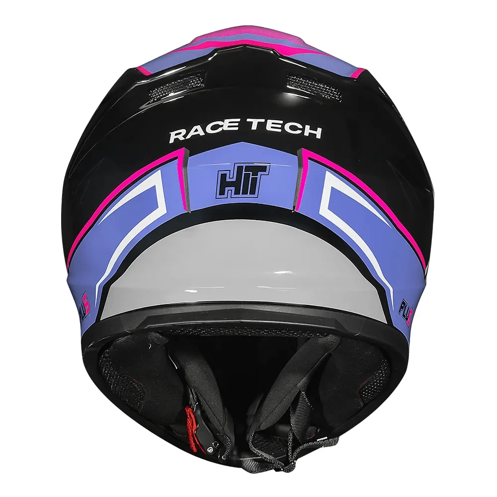Capacete Race tech Hit Plus Black Purple - 56 (S) | SHEIN Brasil