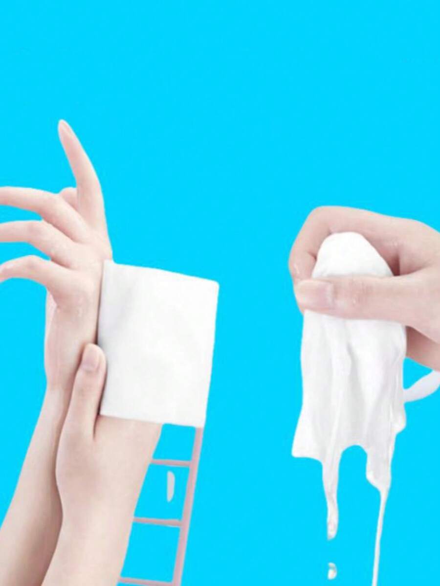 Large Roll Single-Use Facial Cleansing Wipes, Beauty Salon Face Towels ...