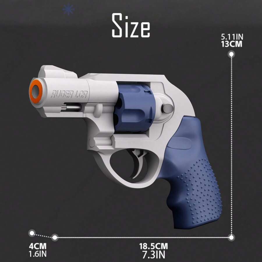 Revolver Gru New Toy Gun Soft Bullet Gun Pistol [Upgraded Version Of ...