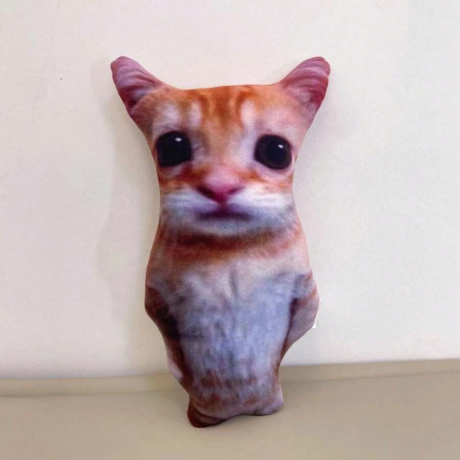 20cm Cute El Gato Cat Plush Toys Wowwow Cat Dolls Plushies Simulation ...