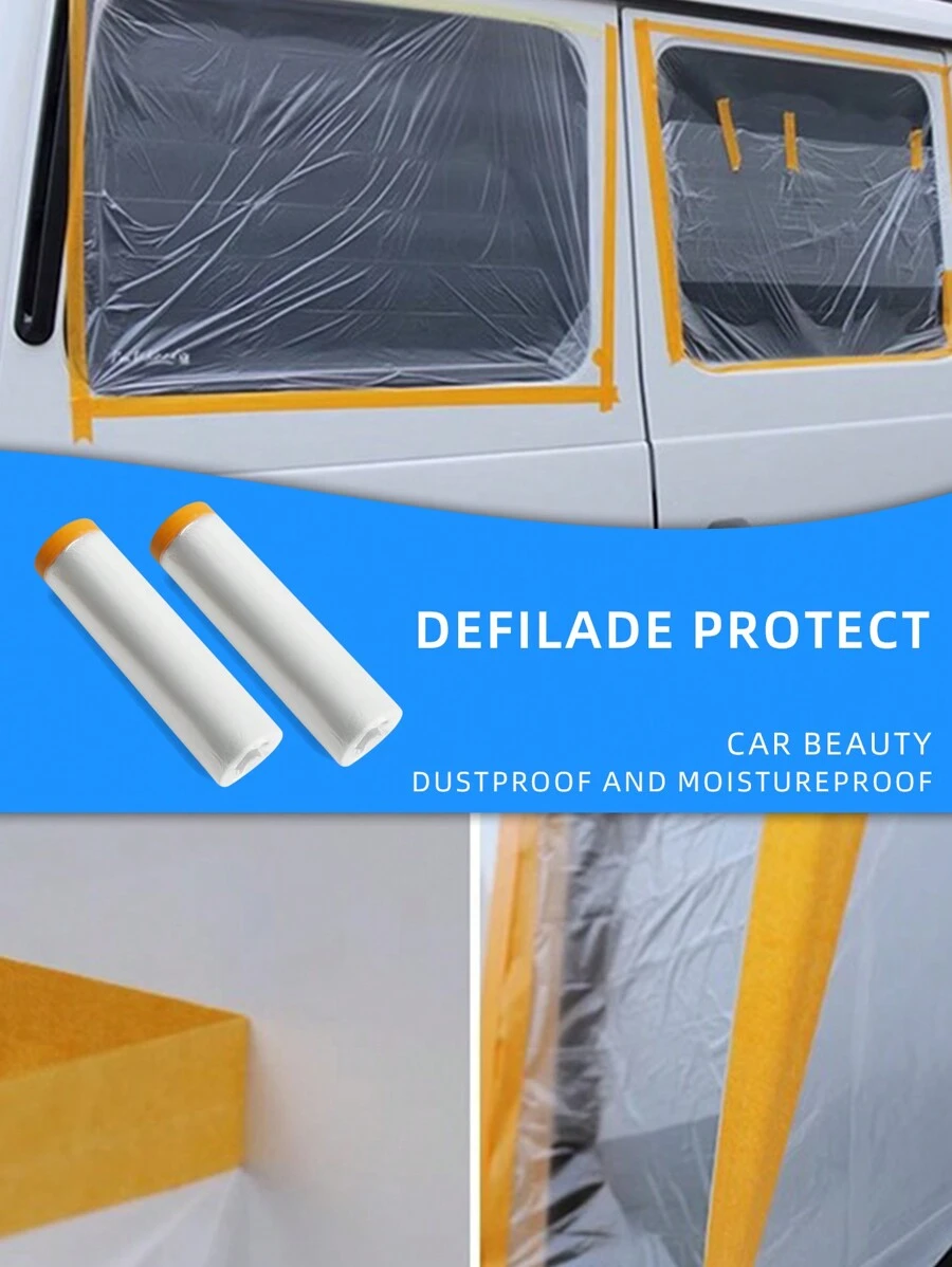 One-Time Use Furniture Dust Cover Film & Paper Protective Covers, No ...