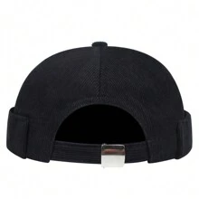 Men Solid Docker Hat | SHEIN USA