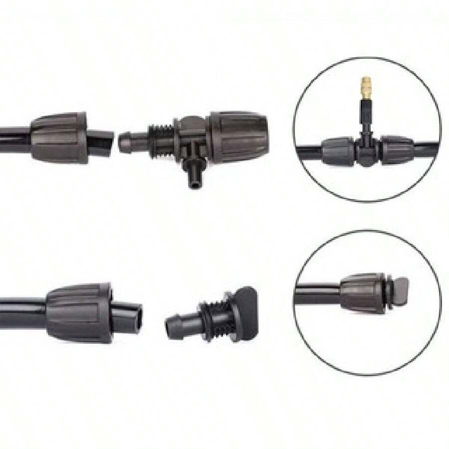 10m Automatic Watering Kits Micro Misting Spray Cooling System Garden ...