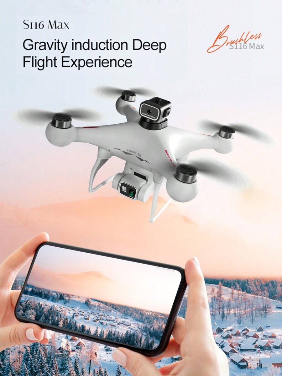 O recém-lançado drone de fotografia aérea de alta definição S116 Black ...