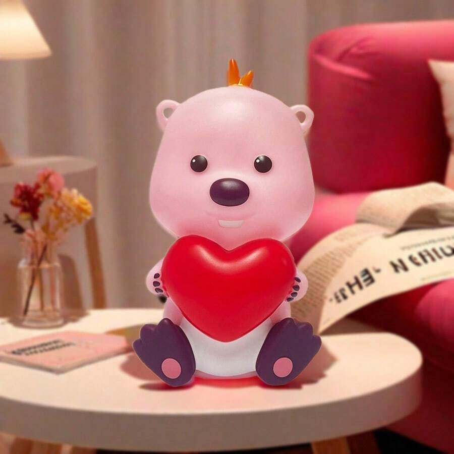 Miniso Loopy Series Of Large LED Night Light Pink Toy Handwriting(1 PC ...