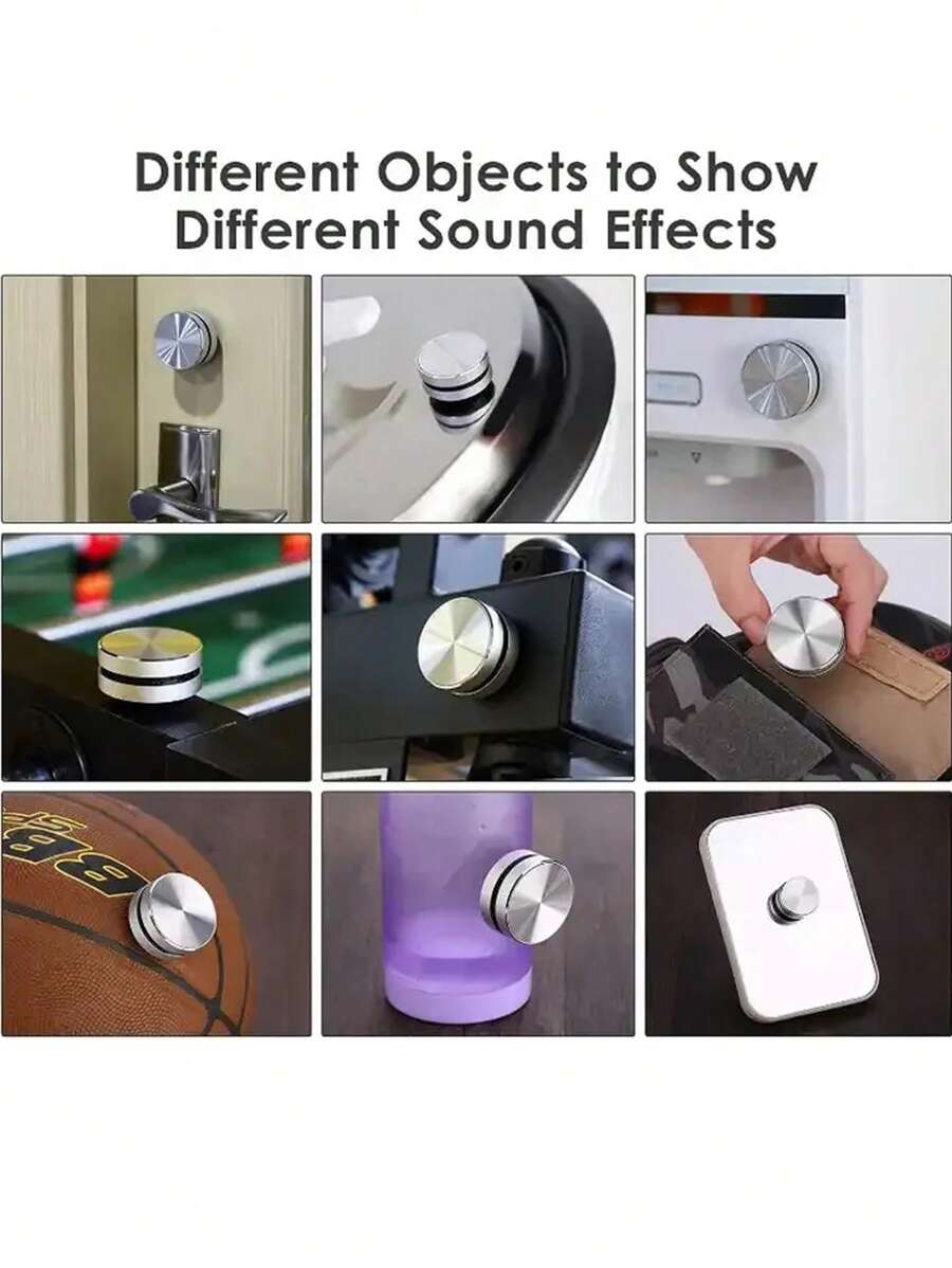 Nebunovo Bone Conduction Buzzer Bluetooth Speaker, Turn Any Object Into ...