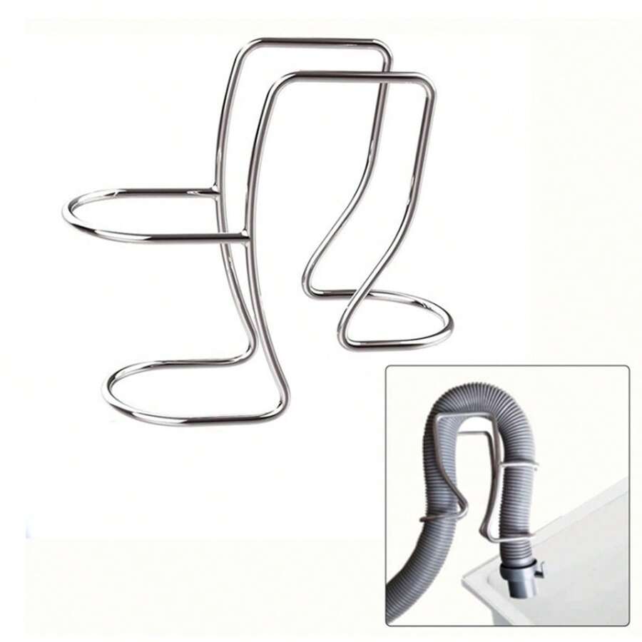 304 Stainless Steel Washing Machine Drainage Pipe Support Bracket, Easy ...