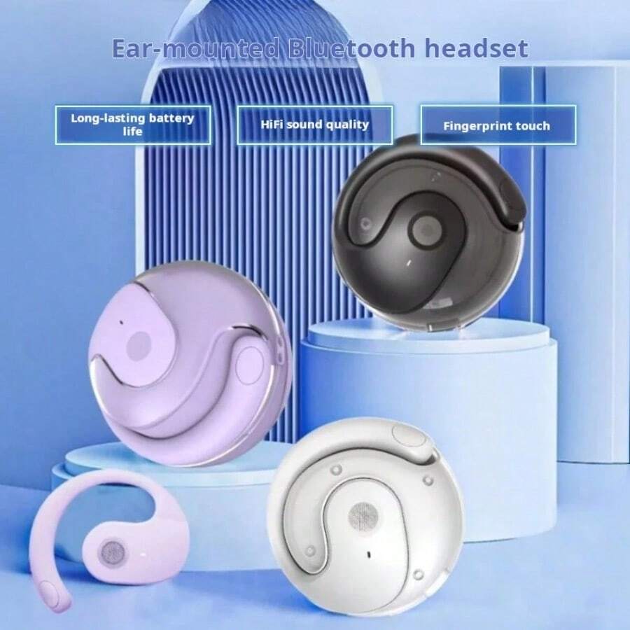 Original BY01 OWS Wireless Bluetooth Earphones T26 Long Battery Life Earbuds HIFI Sound Quality ...