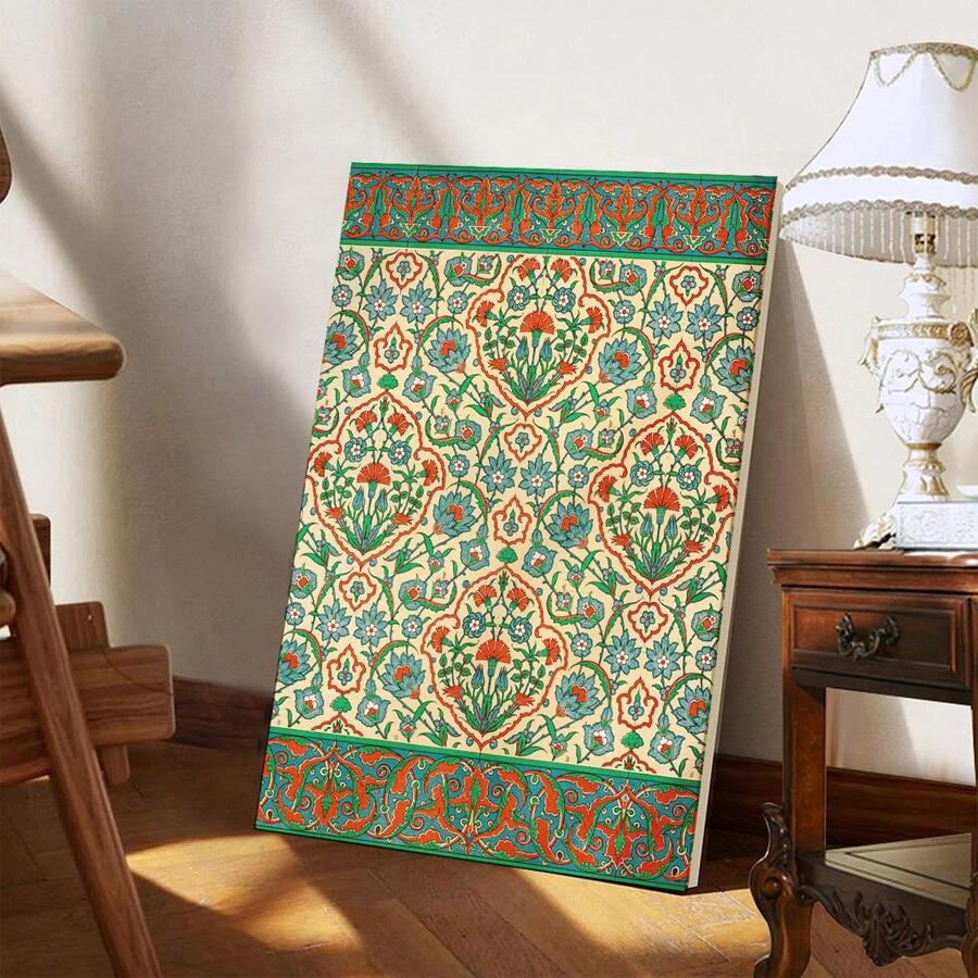 1 Piece Islamic Wall Painting, Islamic Flower Room Decoration ...