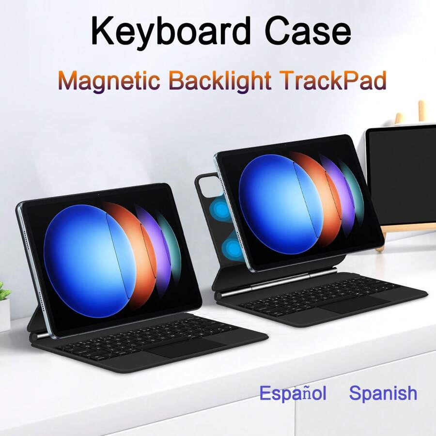 Magic Keyboard Case For Mi Pad 6 Pro 12.4 Inch Smart Keyboards Cover ...
