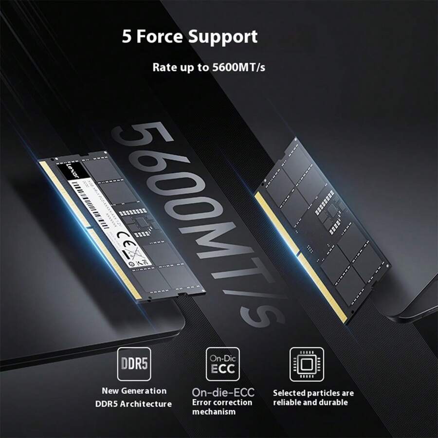 Lexar Official Memoria Ram DDR5 Notebook 5600mhz Ram Memory 16GB RAM ...