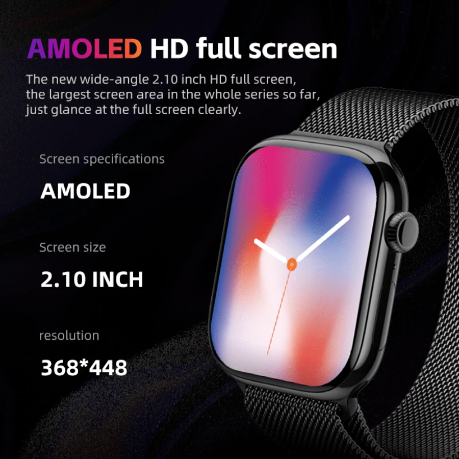 DIONA DIONA S3 MINI smartwatch quadrante quadrato nero argento supporta ...