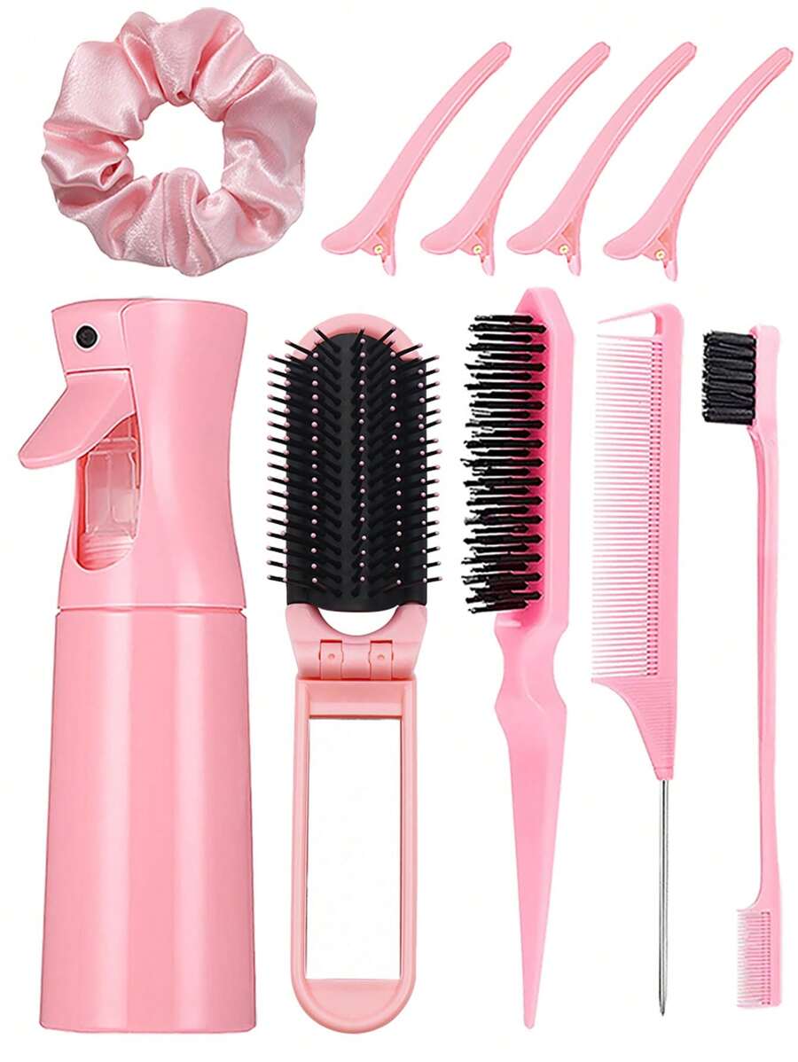 1/10 st silikonmassageborstar för hårbotten, inklusive 1 st 200 ml högtryckskontinuerlig ...