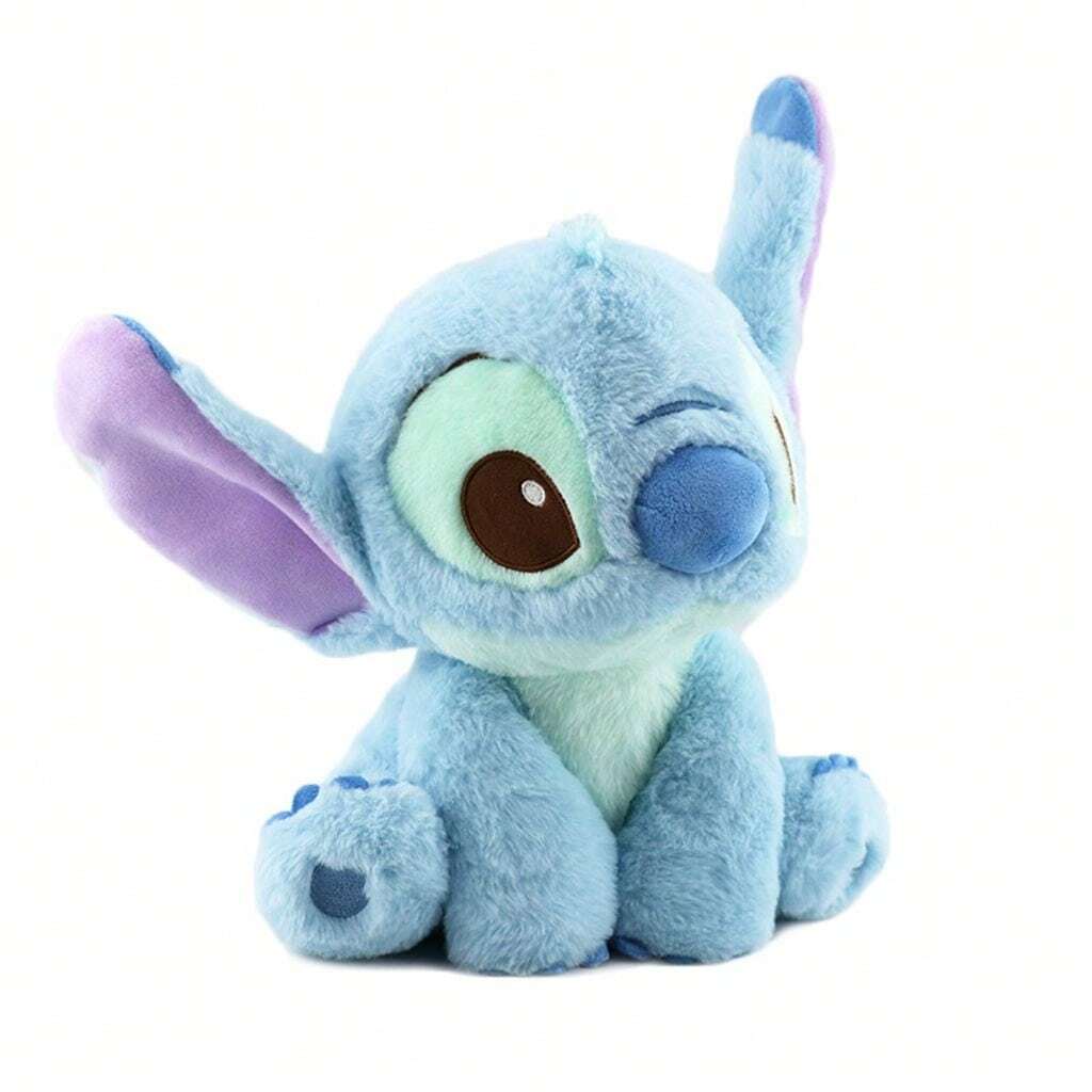Disney Disney Sleepy Stitch Plush Doll, Cute Tilting Head Stitch Doll ...