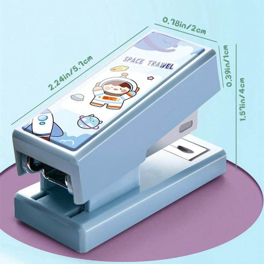 Mini Staplers Set Cartoon Cute Stapler Set With 400 Standard 24/6 ...