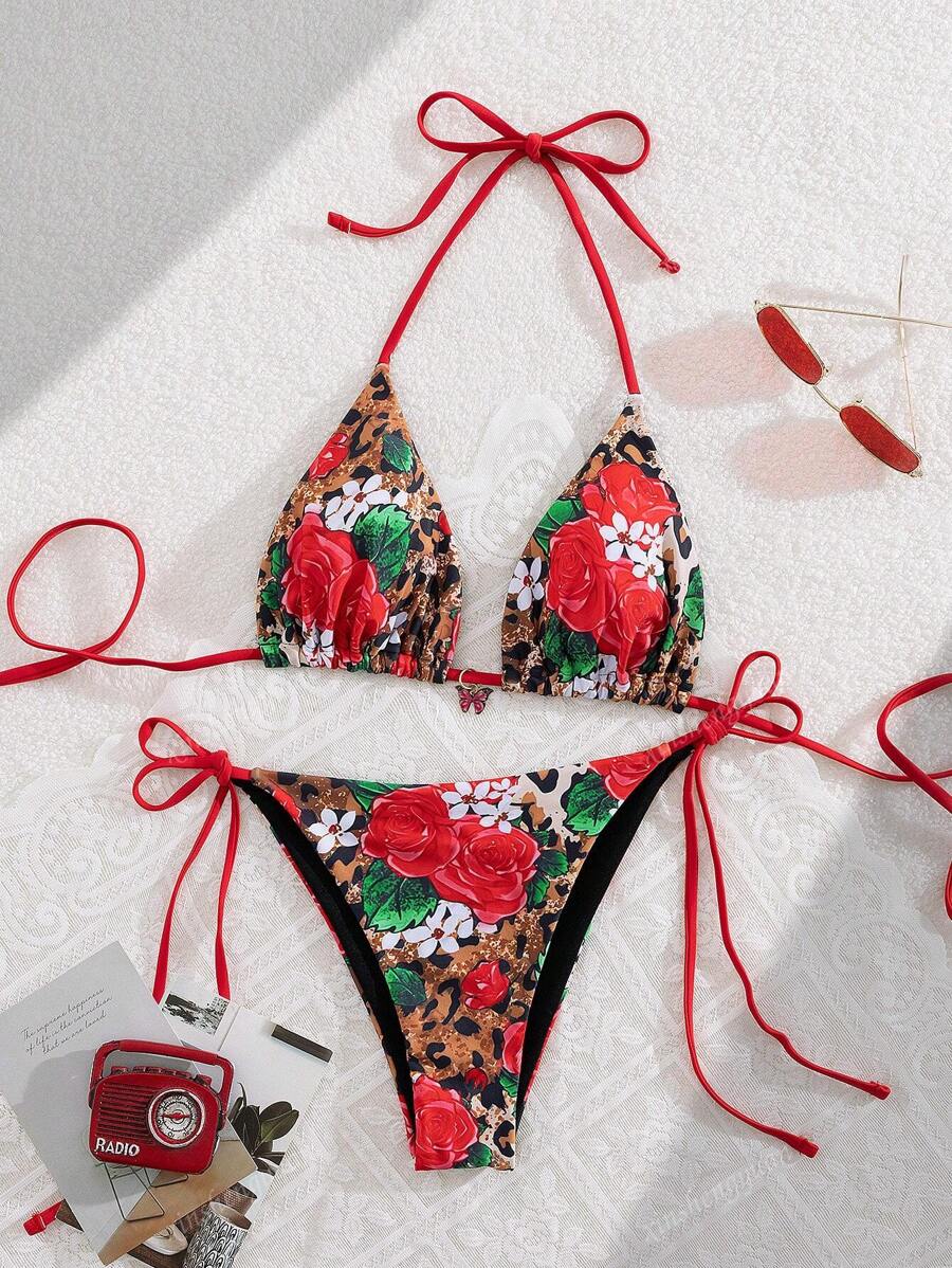 Sexy Y2K Rave Pool Party Beach Music Festival Casual Floral Animal ...