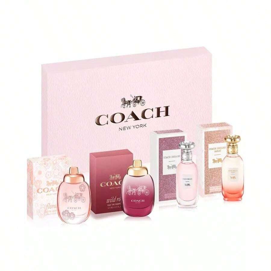 Coach 4-Pc. Women's Eau De Parfum Mini Gift Set | SHEIN USA