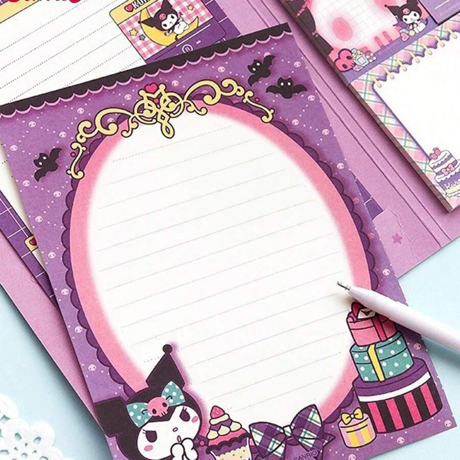Sanrio Sanrio Kuromi Ins Sticky Note Combination Kitty Sticky Note N ...