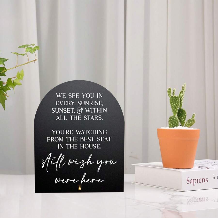 Wedding Memorial Acrylic Sign, Wedding Memorial Sign, In Loving Memory ...