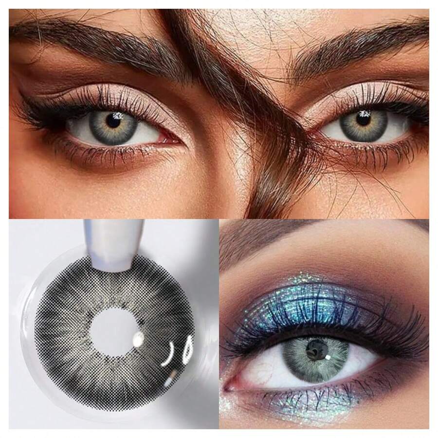 2pcs Magic Eye Contact Lens New Natural Soft Eye Color Contact Lens ...