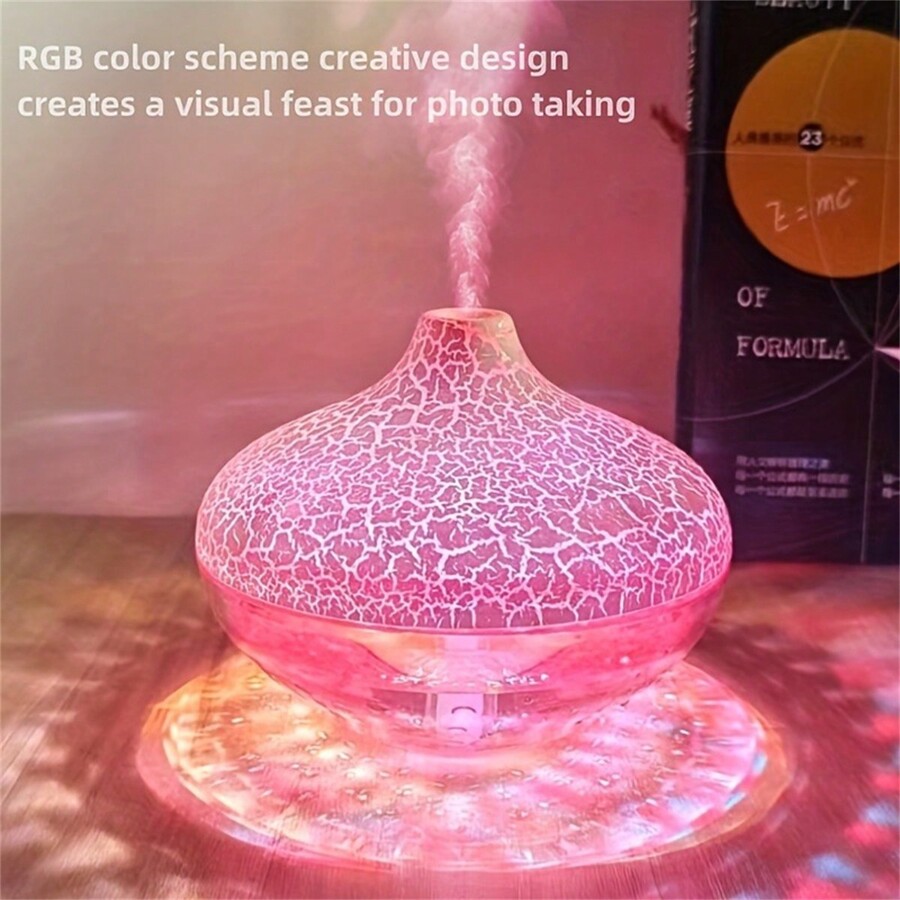 Ultrasonic Humidifier 300mL, USB Powered, Nano Mist Aroma Diffuser With ...