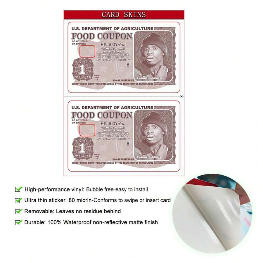 4pcs Debit Card Skin Cover Sticker,Funny Cartoon Money Credit Card ...