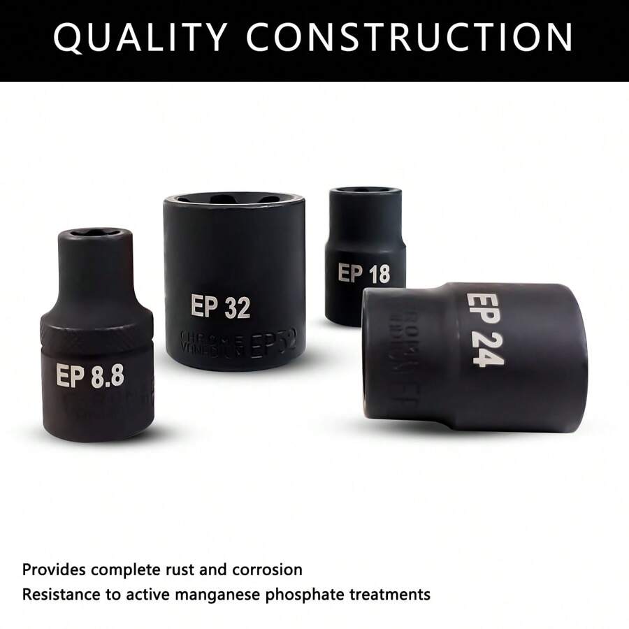 19pcs Pneumatic Socket Set, Includes Tesla-Specific Sockets, Made Of ...