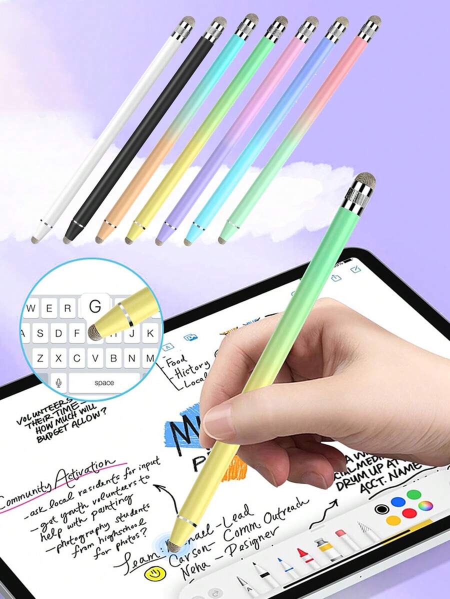 3pcs-Double-Head Gradient Capacitive Pen, Touch Screen Pen Compatible ...