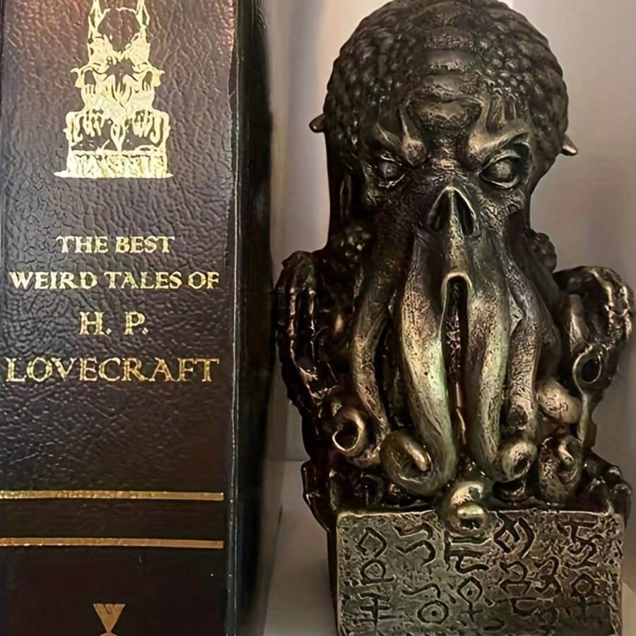 Creative Cthulhu Mythology Cthulhu Octopus Resin Statue Crafts, Gothic ...