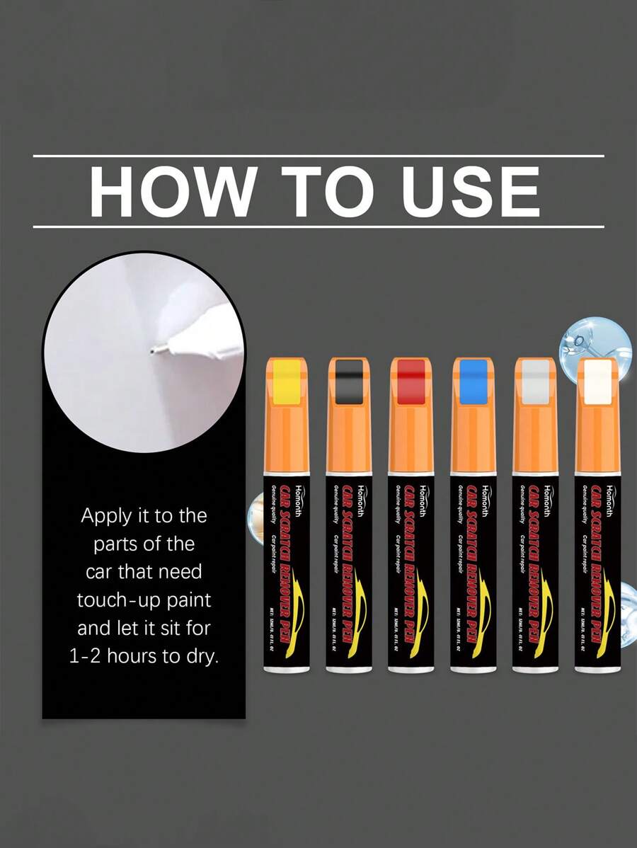 Car Scratch Paint Repair Pen, Car Scratch Repair Paint Rejuvenation ...