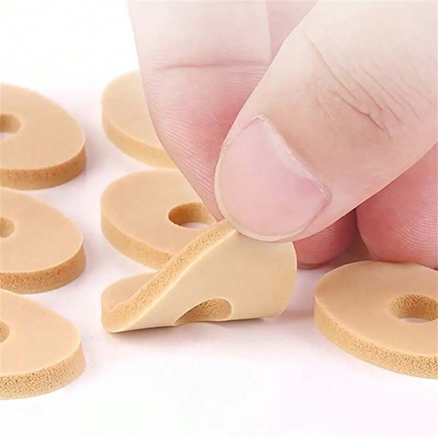 45PCS 3-Shaped Skin Color Latex Corn Patches For High Heels And Foot ...