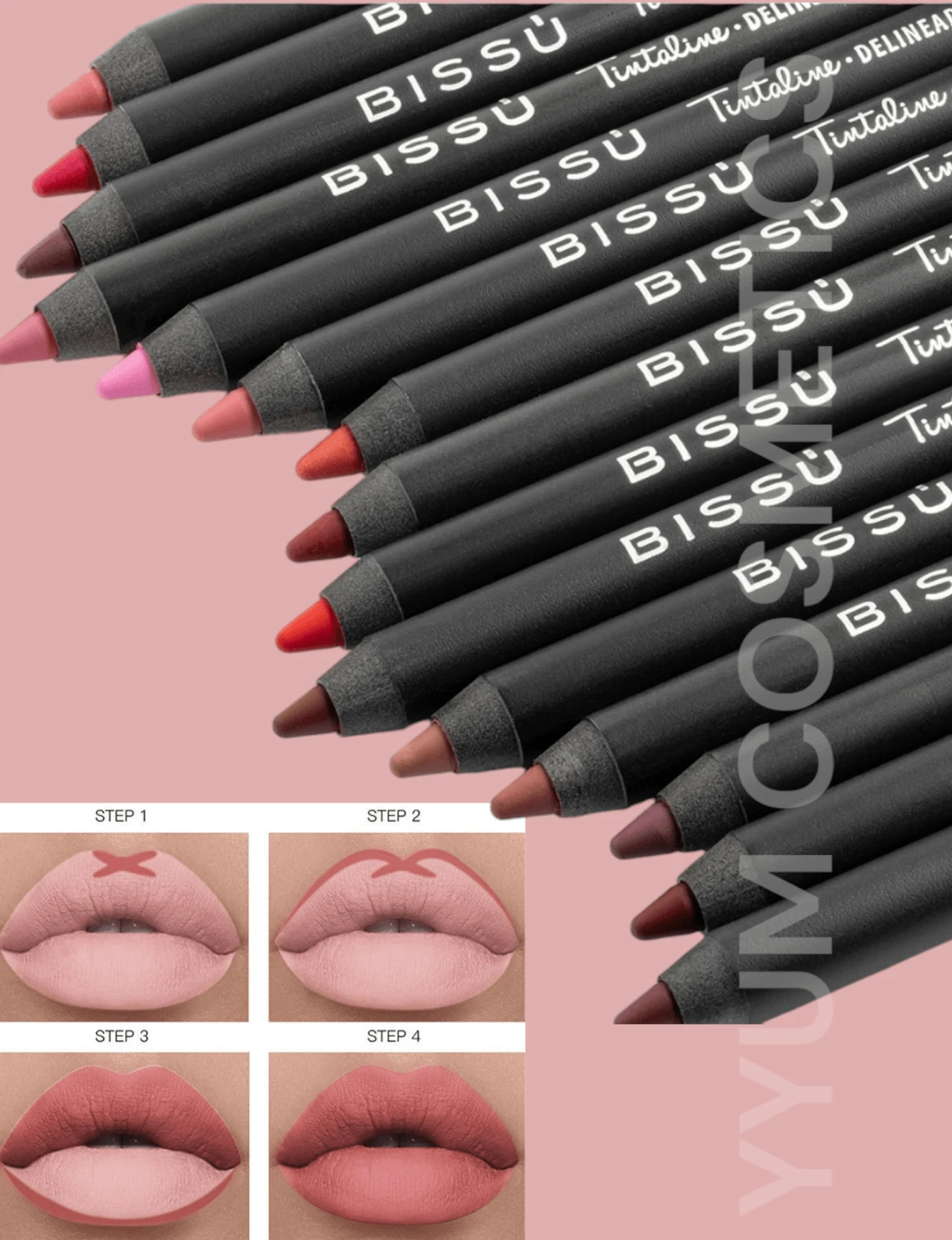 Tintaline labios Delineador Bissu original Colores Intensos - Duración ...