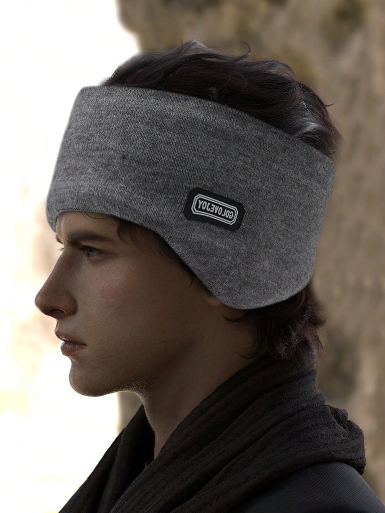 Men's Ear Muffs Winter Ear Warmers, Thermal Lined Ear Covers Earmuffs ...