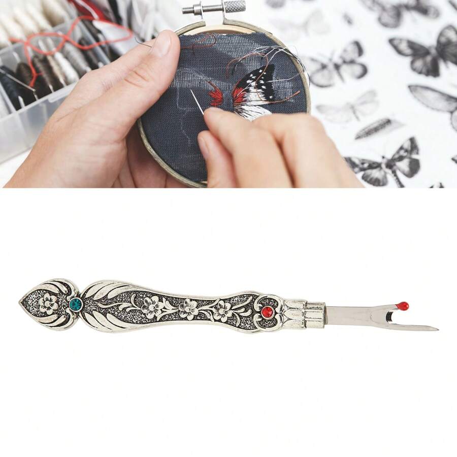 Sewing Embroidery Thread Remover, Cross Stitch Thread Remover, Manual ...