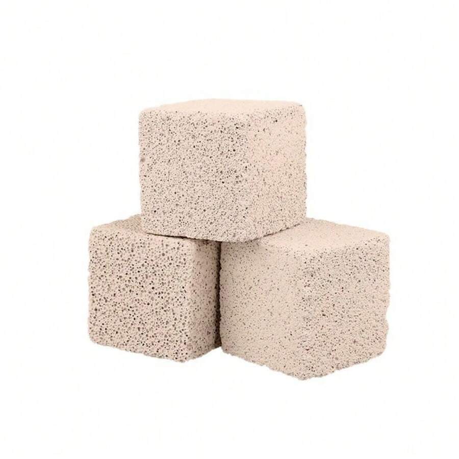 2pcs Large Square Volcano Rock Mineral Pet Chew Stones For Hamsters ...