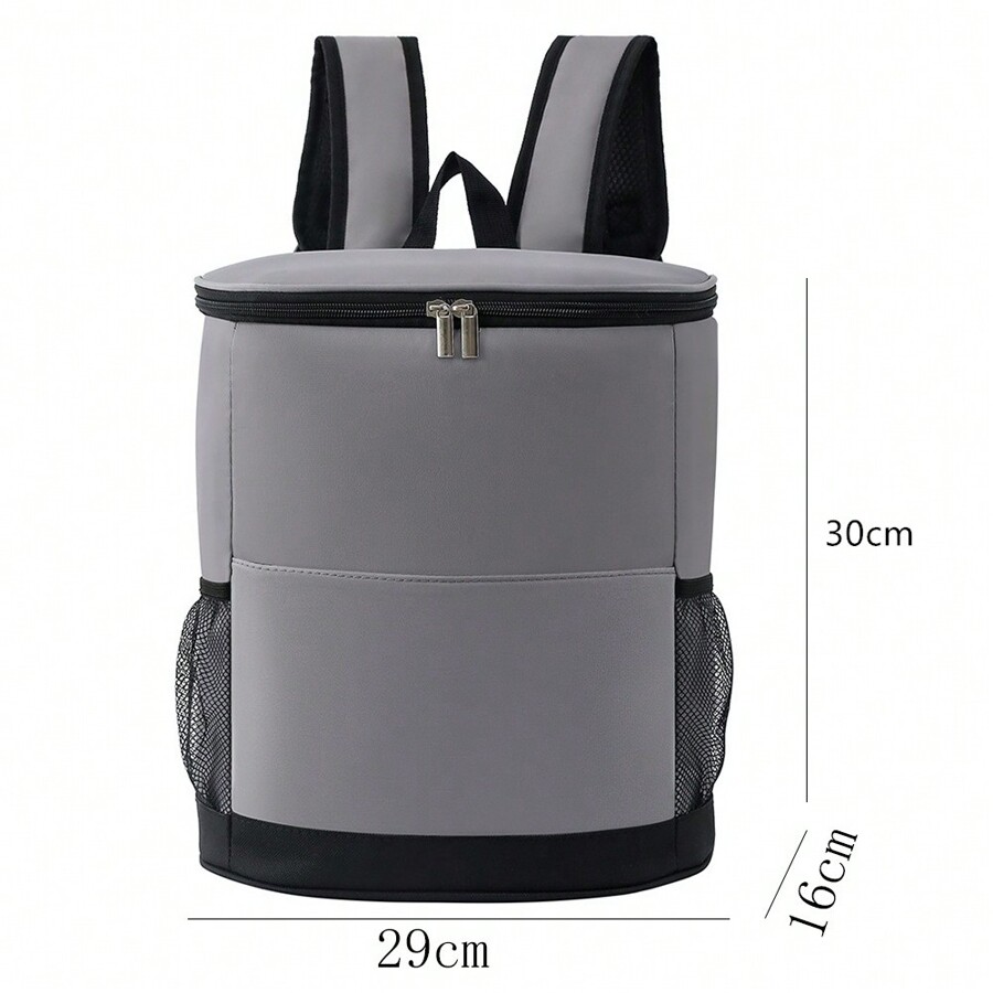 1pc 15L Large Capacity Insulated Backpack Outdoor Camping Lunch Picnic ...