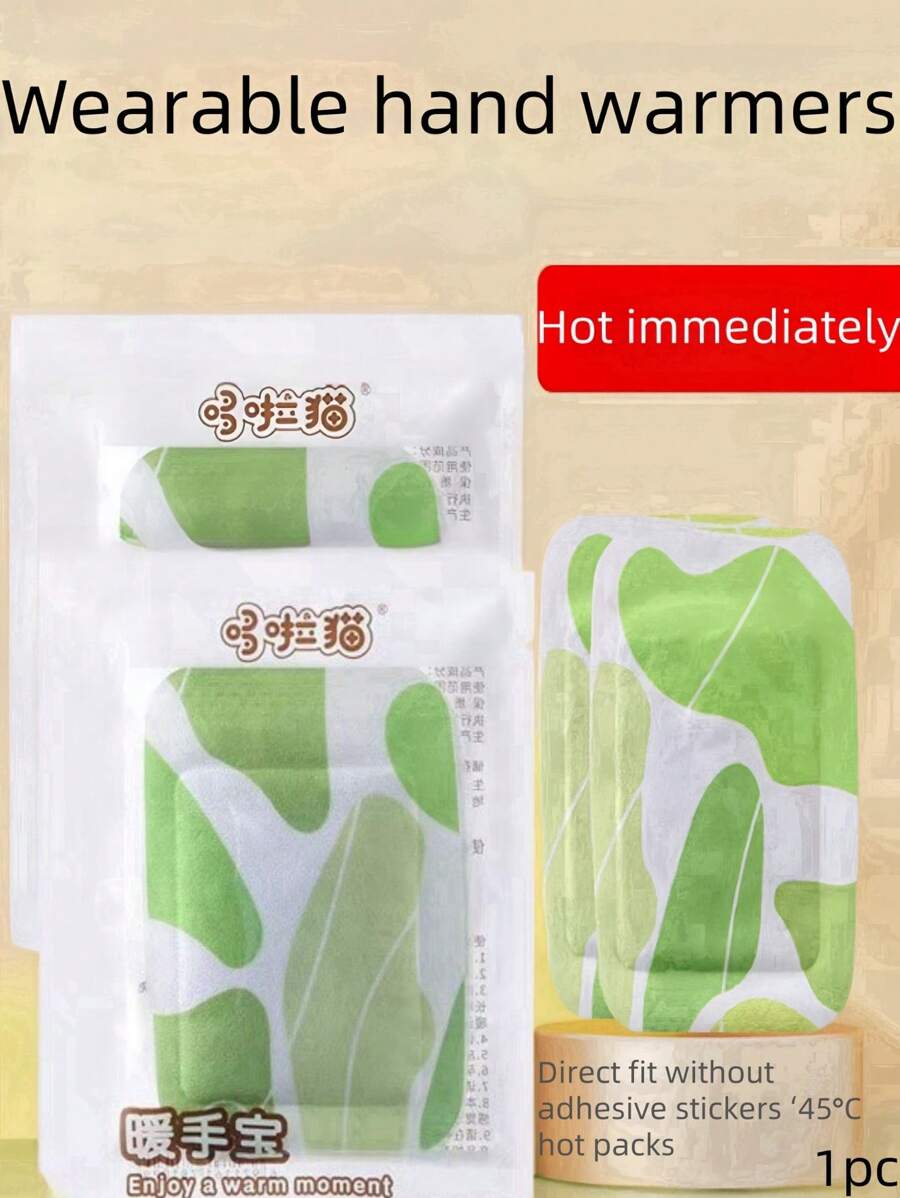 Wearable Hand Warmer, Portable Anti-Freeze Hand Heater, Multi-Function ...