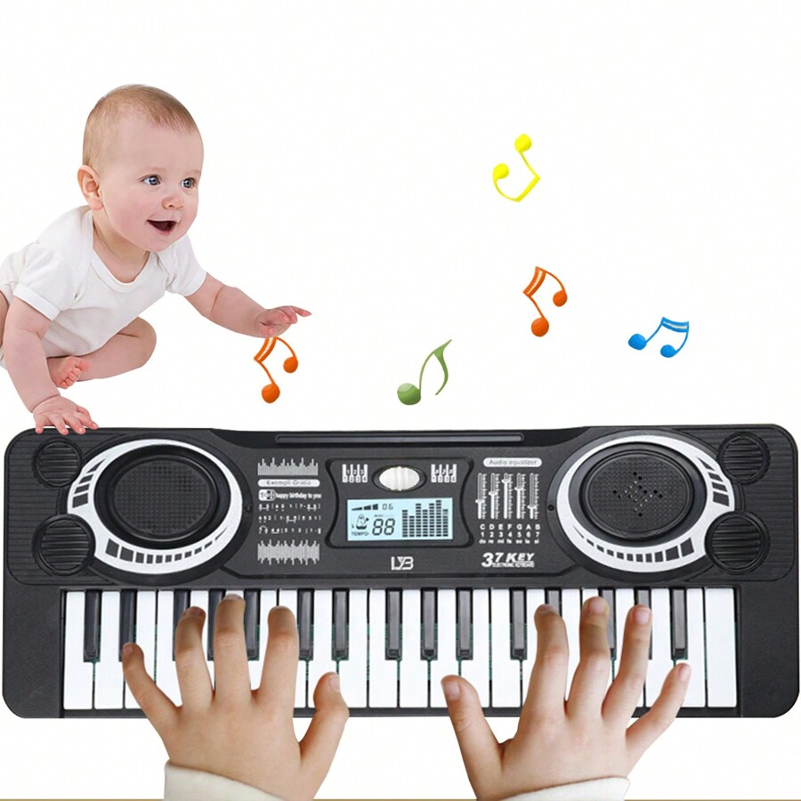 Clavier piano de 37 touches, instrument de musique jouet pour enfants ...