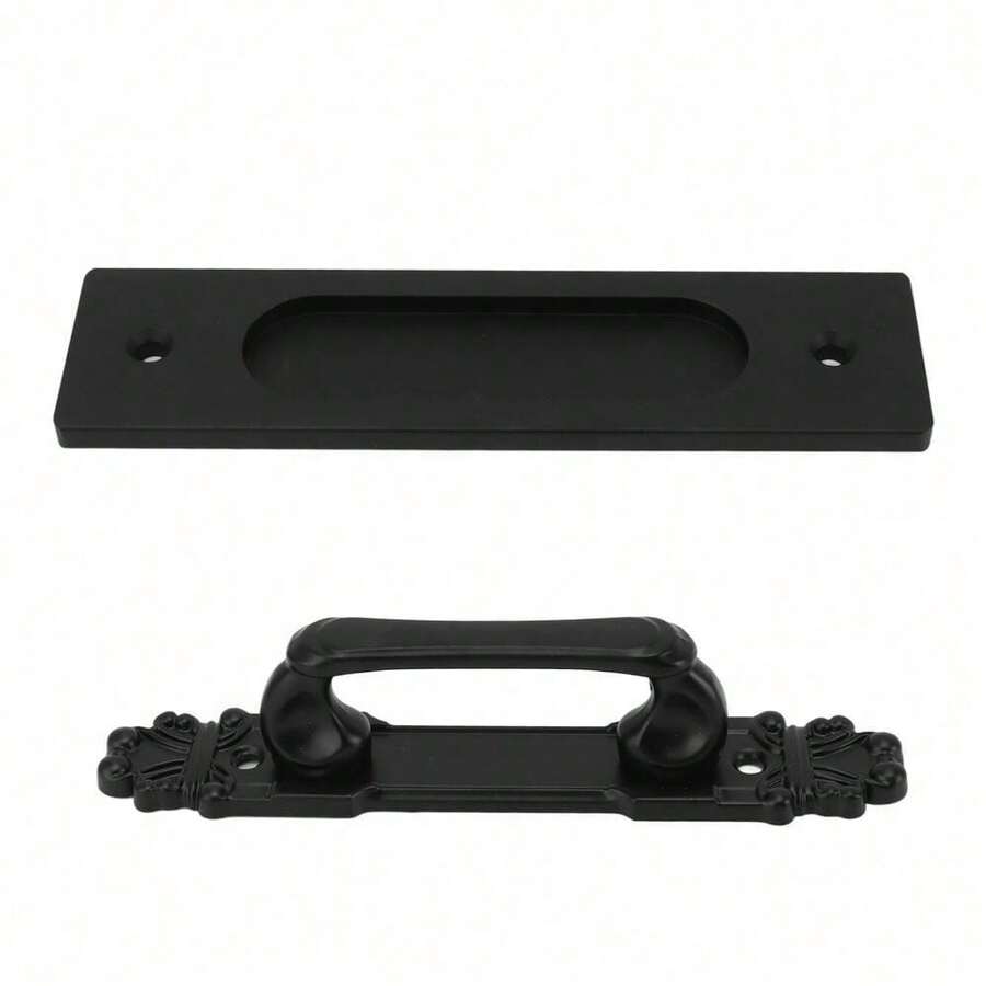 Sliding Barn Door Handles And Pulls Double Sided Hardware Set Easy To ...