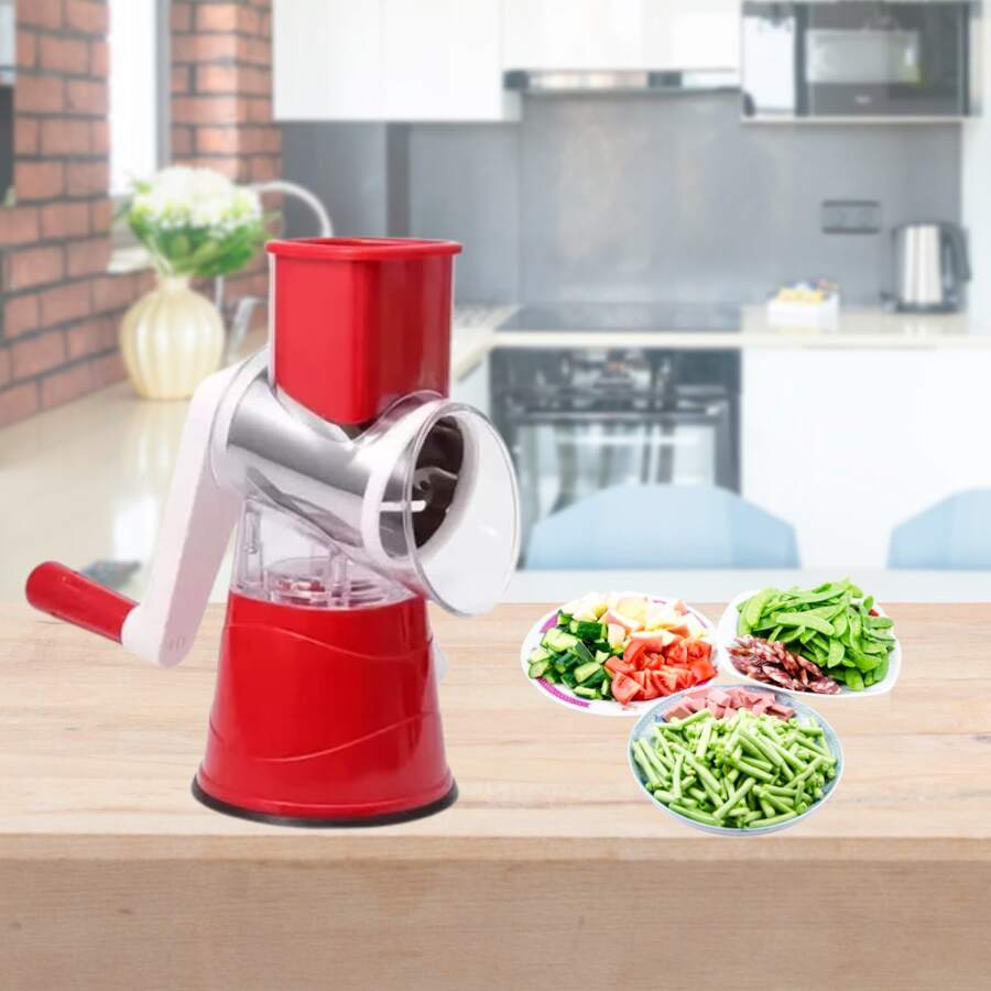 Vegetable Cutter Slicer 3 Blades Vegetables 3 In 1 Practical Fast ...