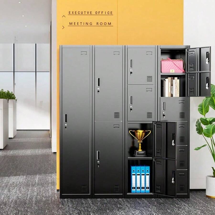 INTERGREAT Metal Locker For Office Storage Locker Employees Locker For ...