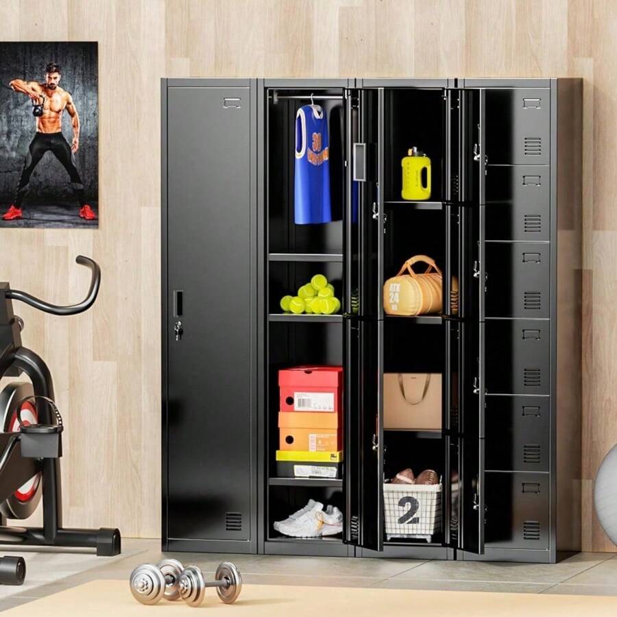 INTERGREAT Metal Locker For Office Storage Locker Employees Locker For ...